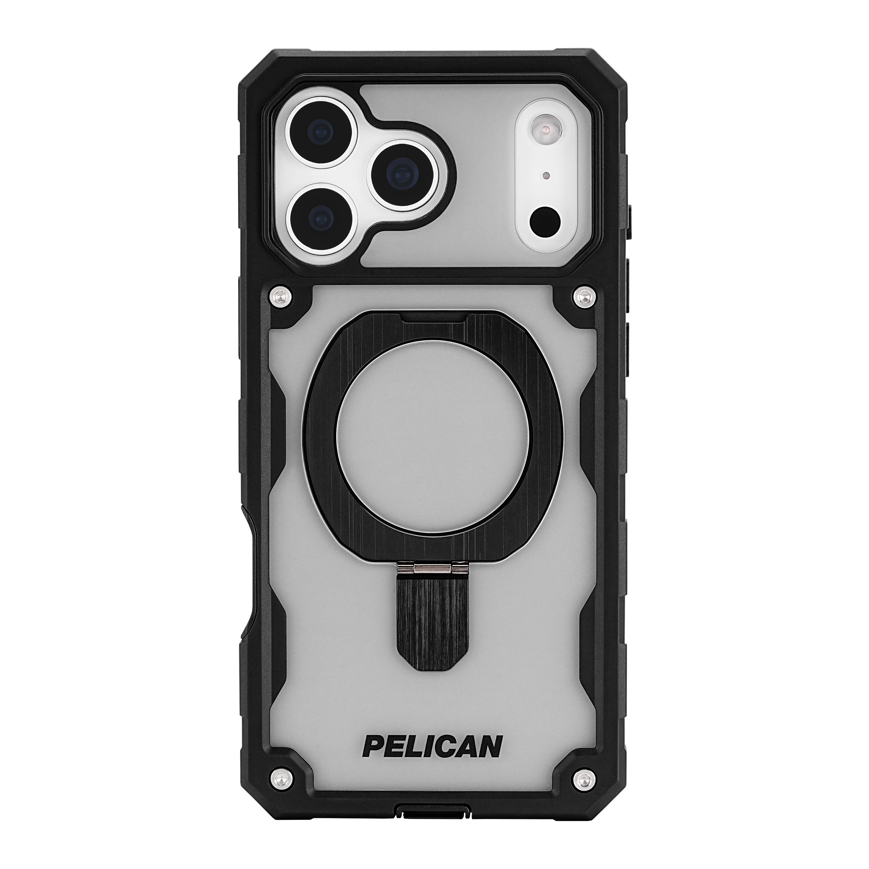 PELICAN SHIELD iPhone17 Pro Max用 ケース MagSafe対応 スモーク スタンド付き [PP057284 ...